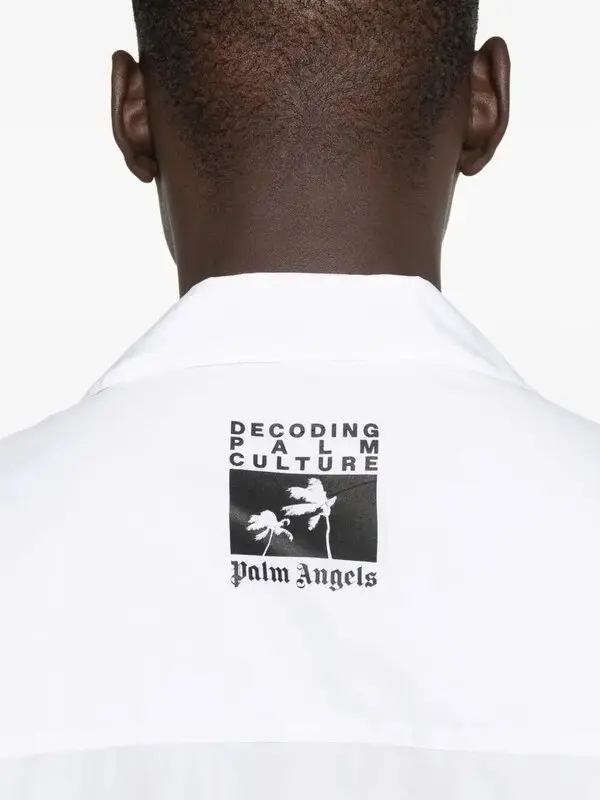 Palm Angels Dec Palm Culture` Bowling Shirt - Multicolor