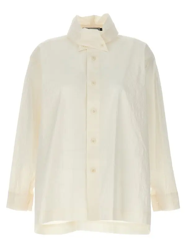 Issey Miyake Shaped Membrane Shirt - White