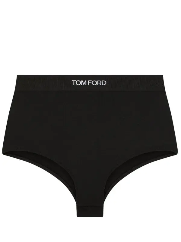 TOM FORD Slip Con Logo - Black