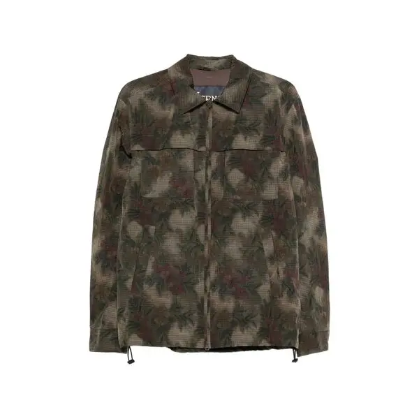 Herno Jackets Shirt Jackets - Green