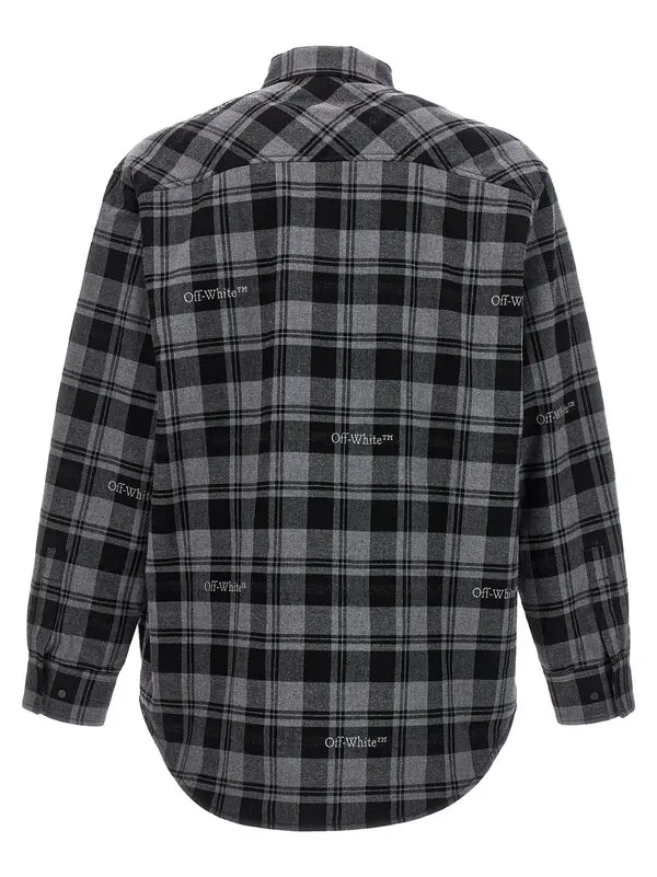 Off-White Check Flannel Padded' Jacket