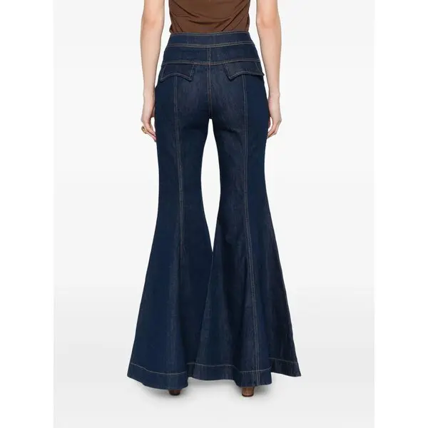 Zimmermann Denim Flared Jeans - Blue
