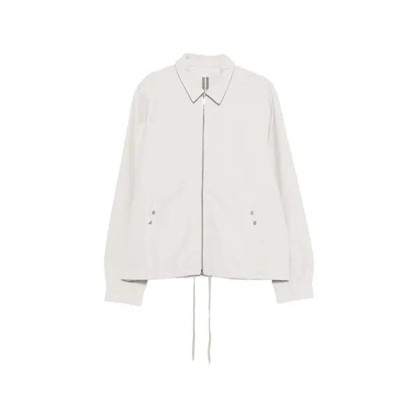 Rick Owens Neutrals Jackets Shirt Jackets