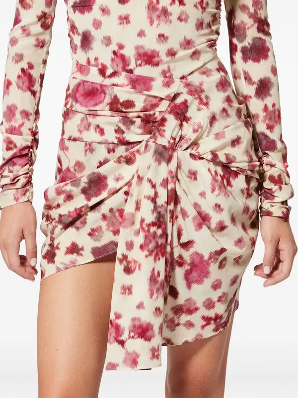 Isabel Marant Étoile Ovia Printed Silk Skirt - Multicolor