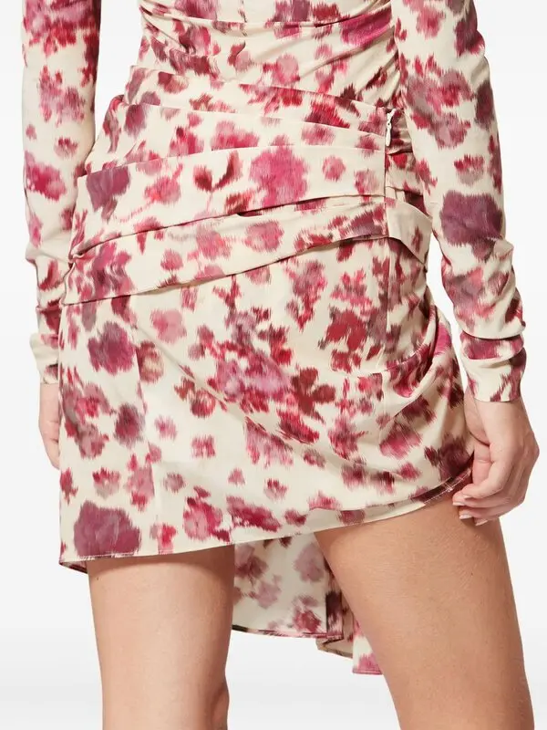 Isabel Marant Étoile Ovia Printed Silk Skirt - Multicolor