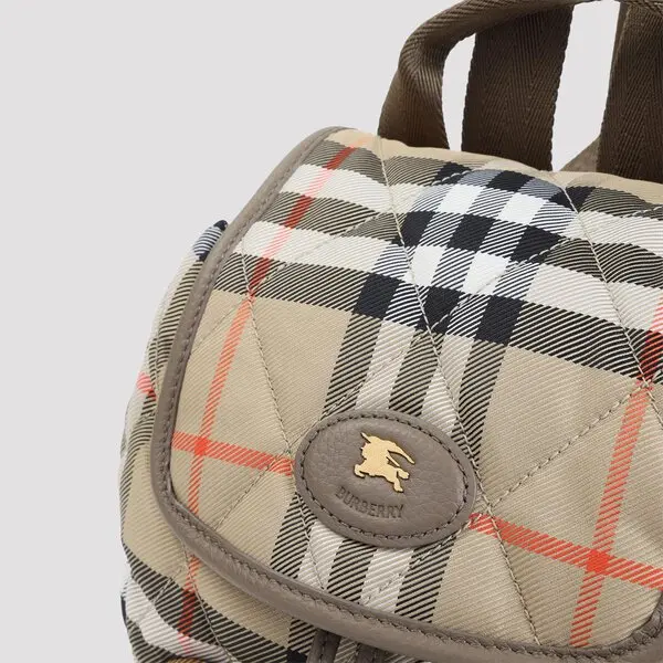 Burberry Mini Check Backpack - Multicolor