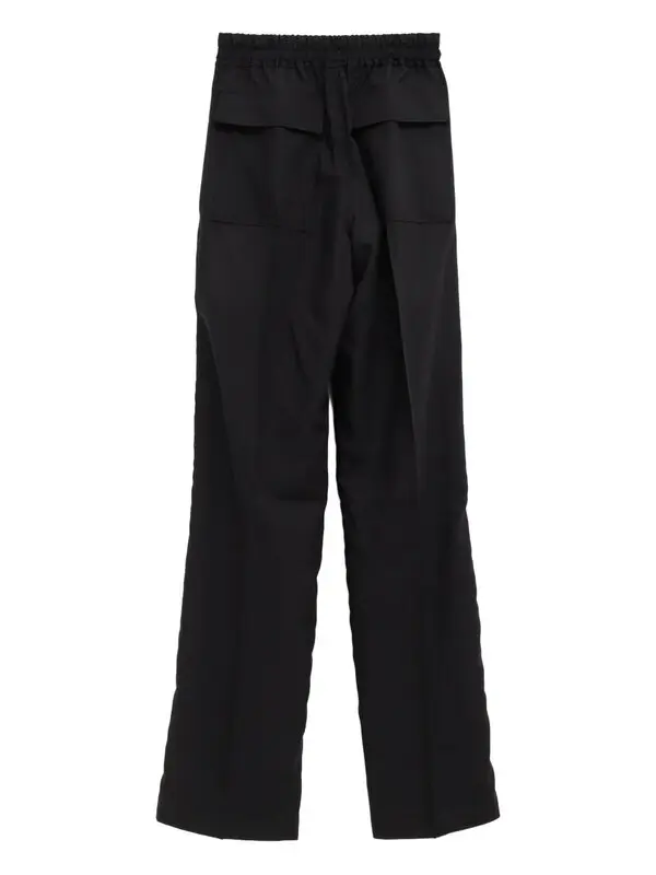 Rick Owens Drawstring Cotton Trousers