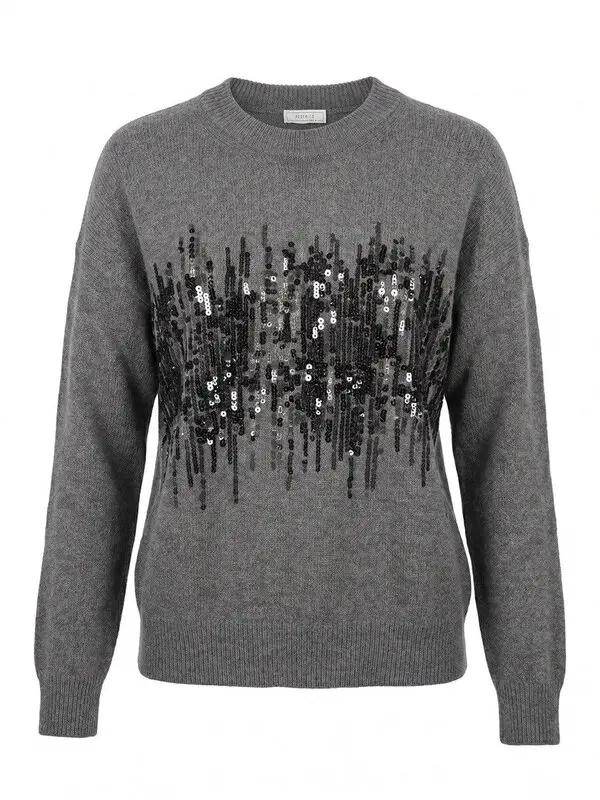 Peserico Round Neck Sweater - Multicolor