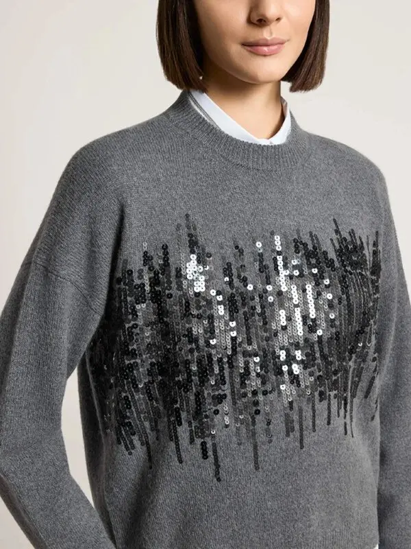 Peserico Round Neck Sweater - Multicolor