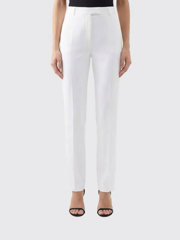 Max Mara Classic Trousers - White