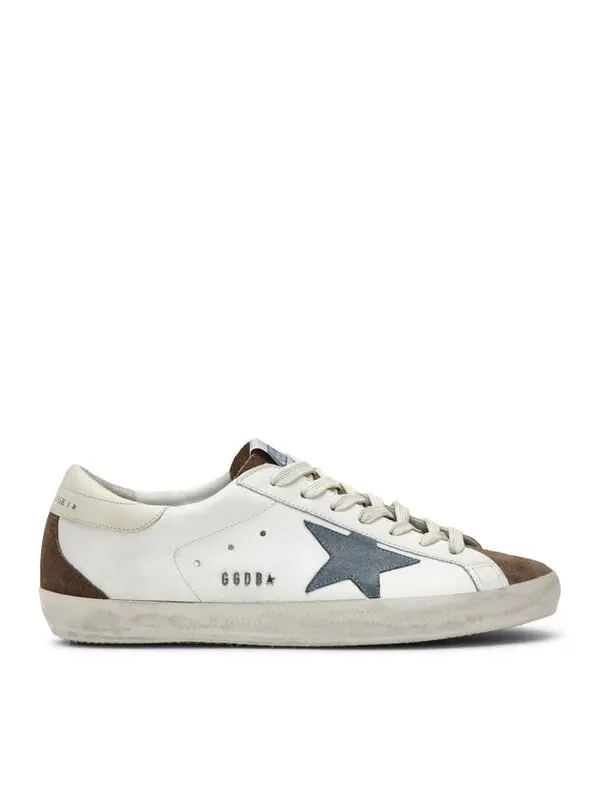 GOLDEN GOOSE Super Star Leather Sneakers - Multicolor