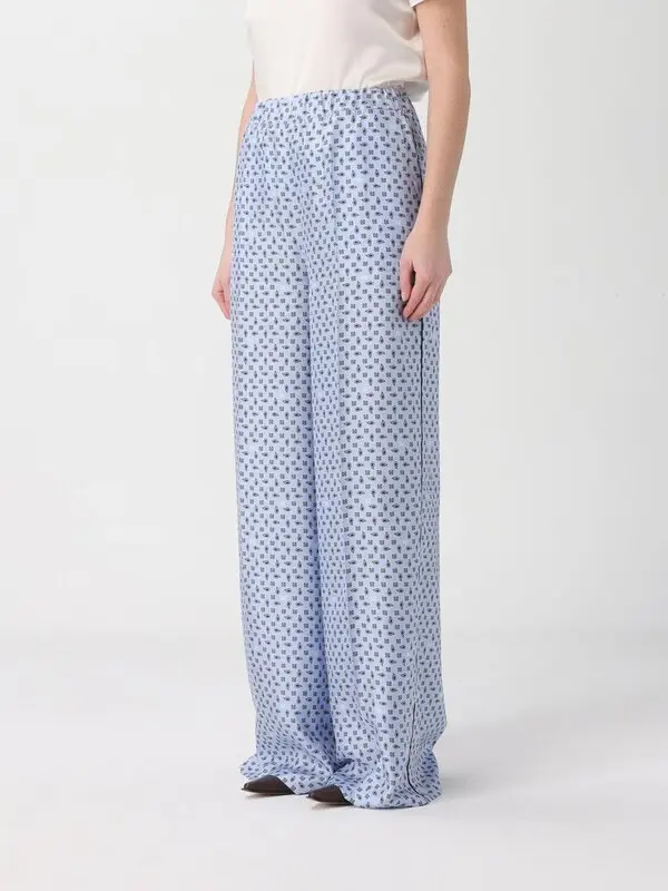 Max Mara Silk Paisley Trousers