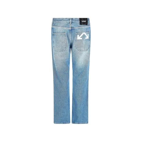 Off-White Denim Regular & Straight-leg Jeans