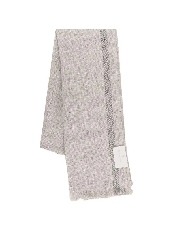 Brunello Cucinelli Line Scarf - Multicolor
