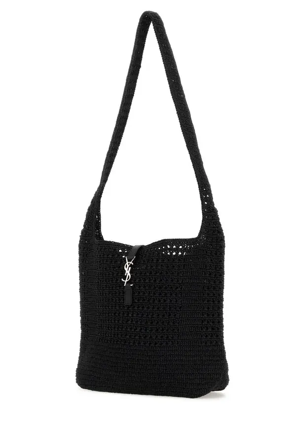 Saint Laurent Raffia Medium Le 5 À 7 Shoulder Bag