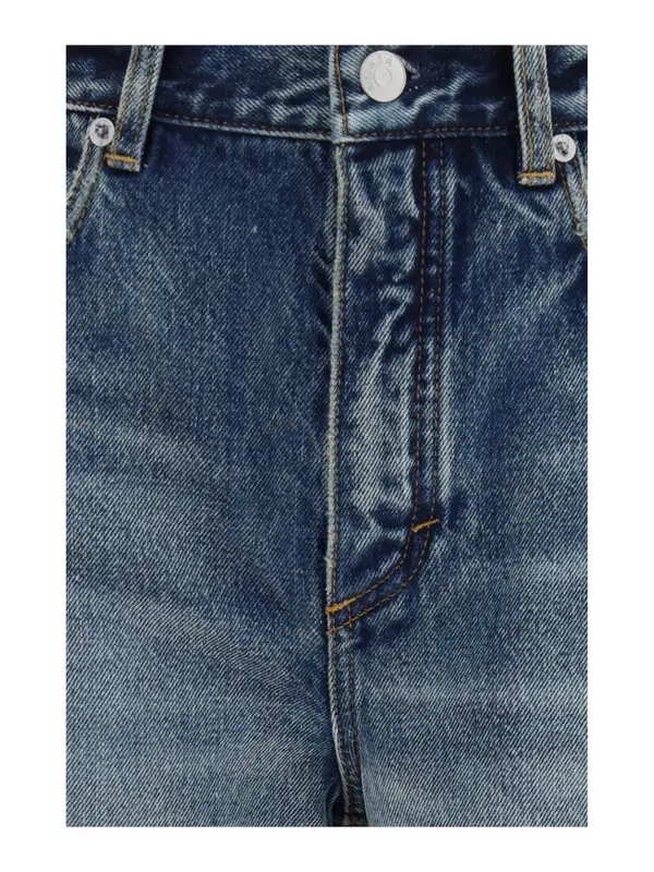 Alaïa Straight-leg Denim Jeans