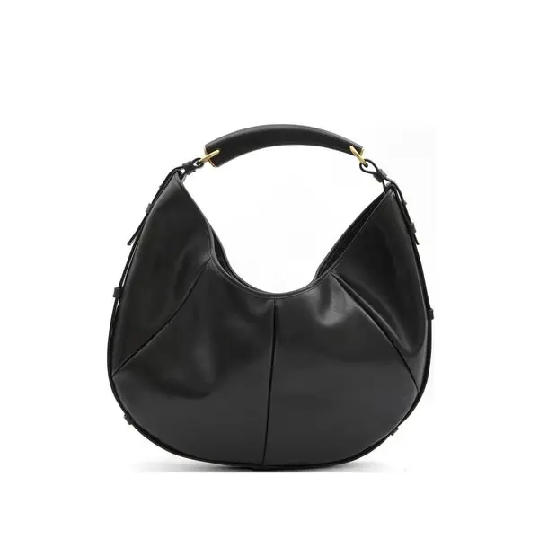 Saint Laurent Calfskin Shoulder Bag - Black