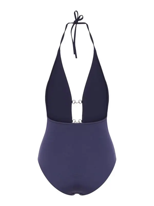 Gucci One-piece Swimsuit With Clamps - Multicolor