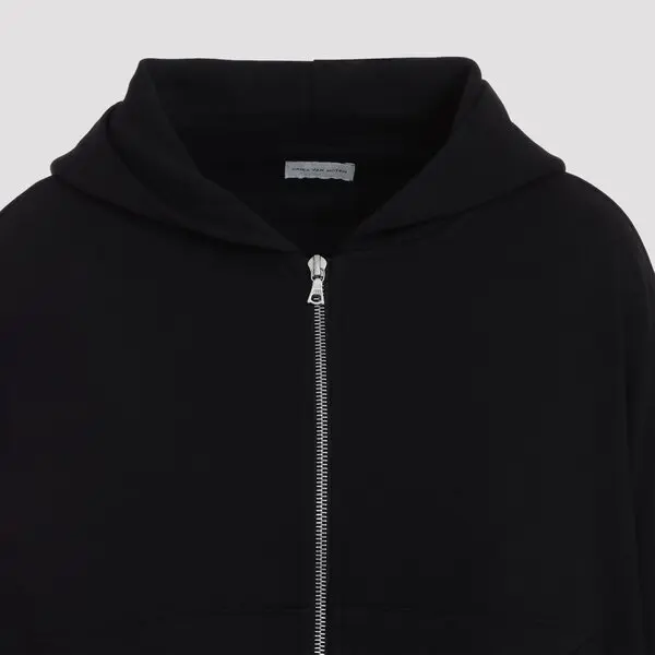 Dries Van Noten Hannett Tris Oversized Hoodie - Black