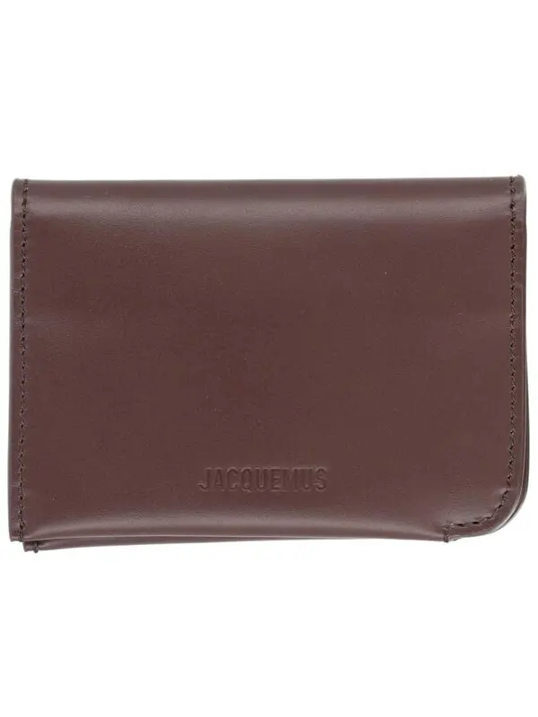 Jacquemus Curved Wallet - Brown