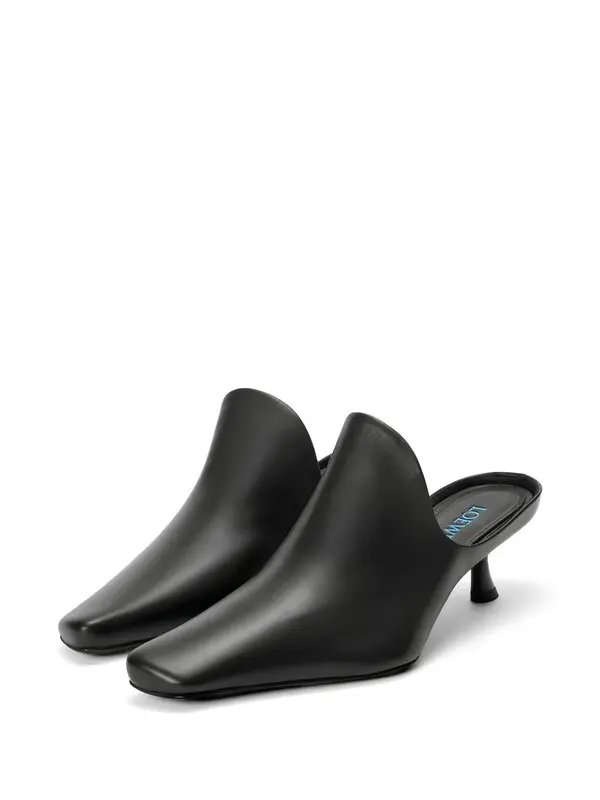 Loewe Emily Leahter Mules - Multicolor
