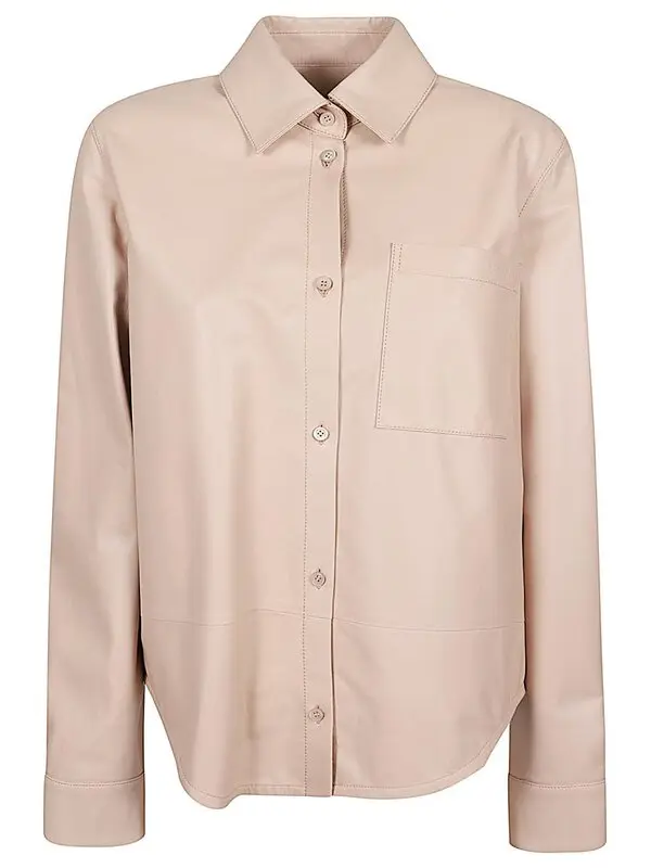 Loewe Leather Shirt - Multicolor