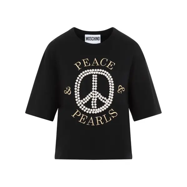 Moschino Cotton T-shirt - Black