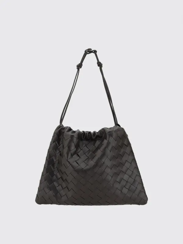 Bottega Veneta Dustbag Woven Leather Bag - Brown