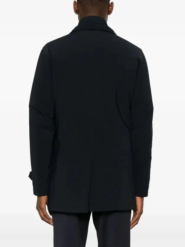 Herno Double-breasted Nylon Down Jacket