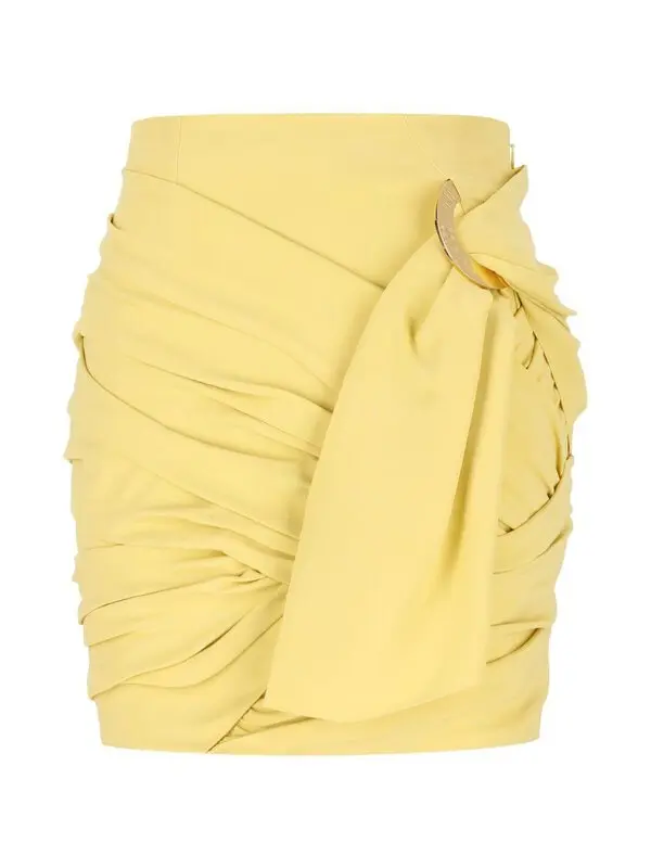 Celine Draped Mini Skirt - Multicolor