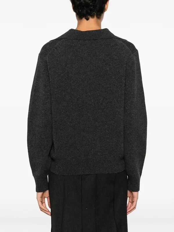 Victoria Beckham Polo Jumper - Gray