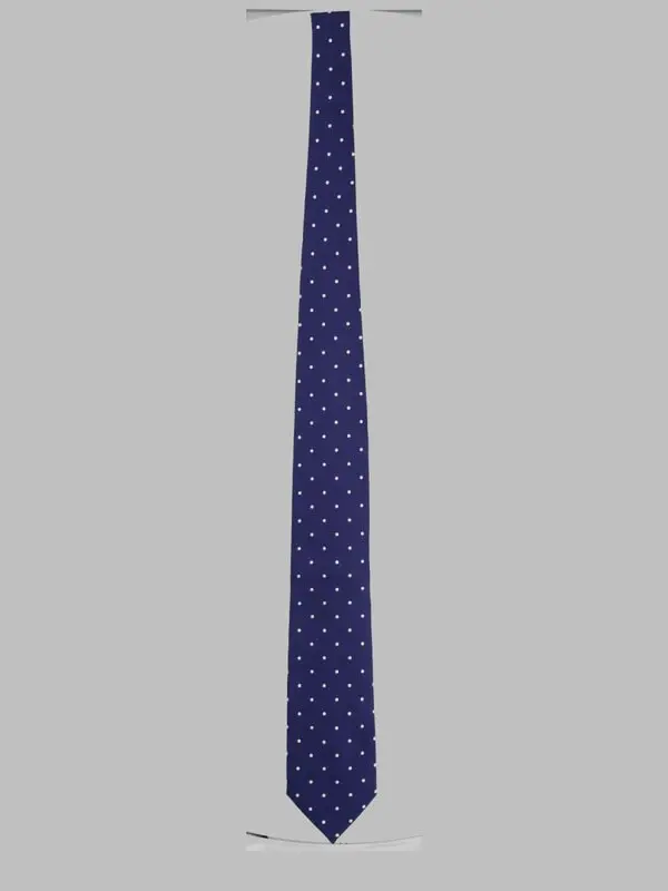 TOM FORD Cravatta In Jacquard Di Seta 8 Cm - Blue