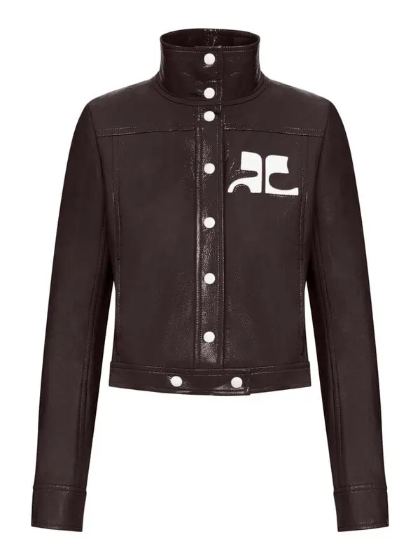 COURREGES Re-edition Vinyl Jacket - Multicolor