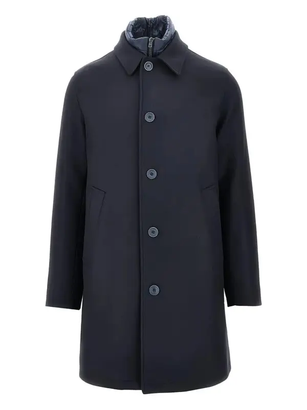 Herno Single-breasted Padded Coat