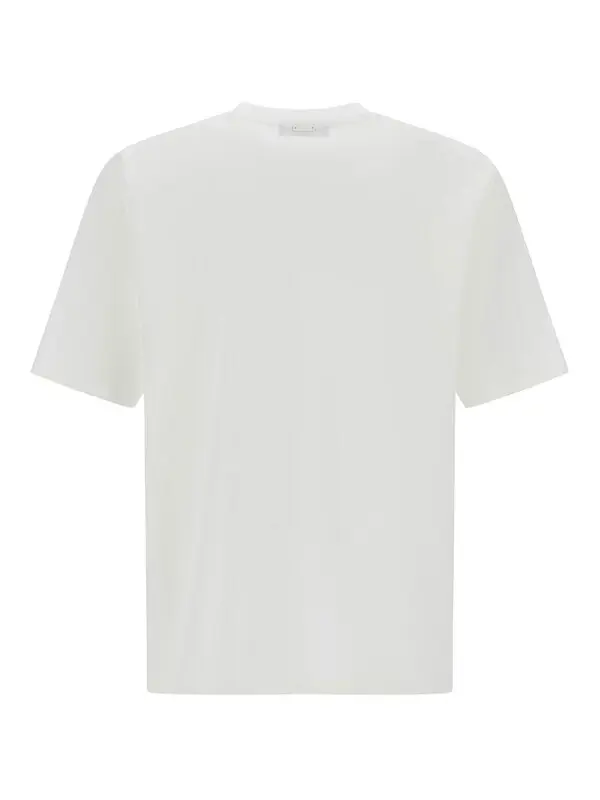Herno Stretch-cotton Jersey T-shirt With Scuba Details