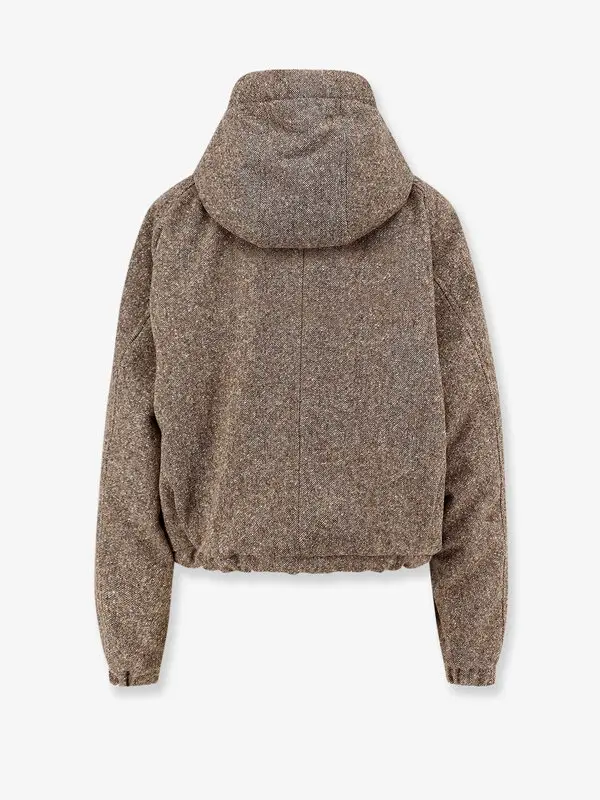 Brunello Cucinelli Melange Virgin Wool Blend Jacket