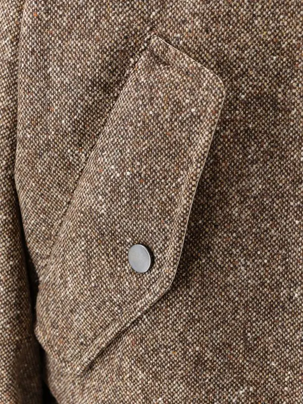 Brunello Cucinelli Melange Virgin Wool Blend Jacket