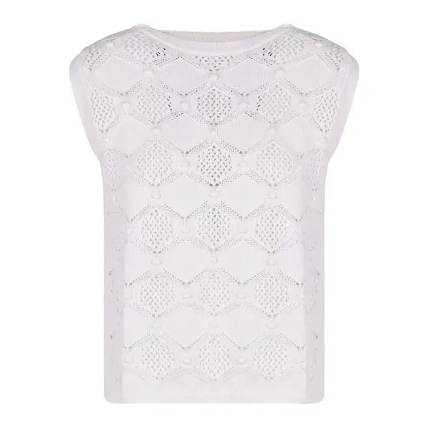 Max Mara Tops Vests & Tank Tops - White