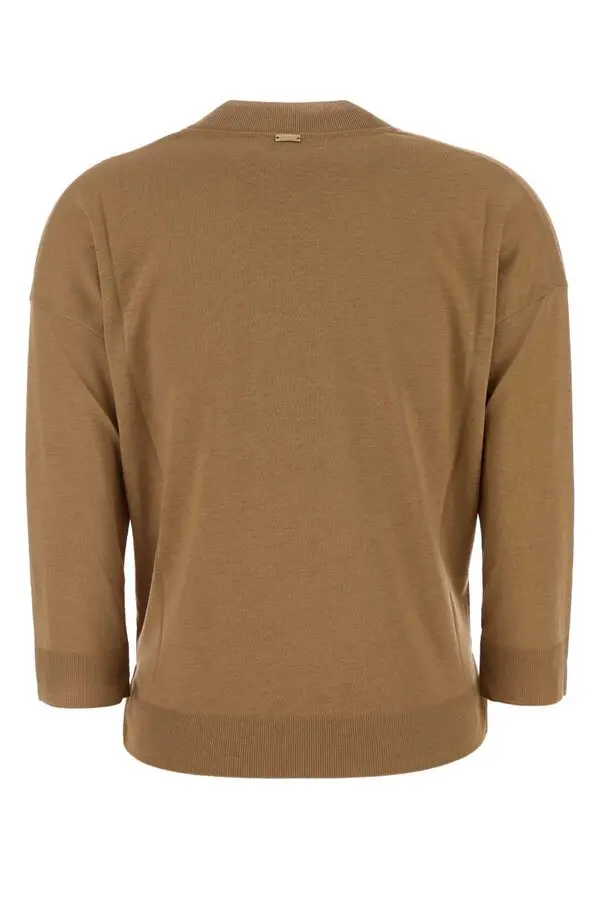 Herno Camel Lyocell Blend T-shirt