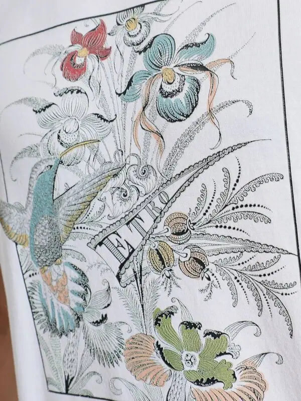 Etro Floral-print Cotton T-shirt