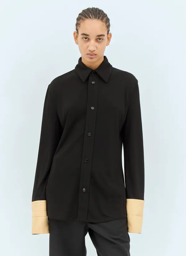 Bottega Veneta Fluid Shirt - Black