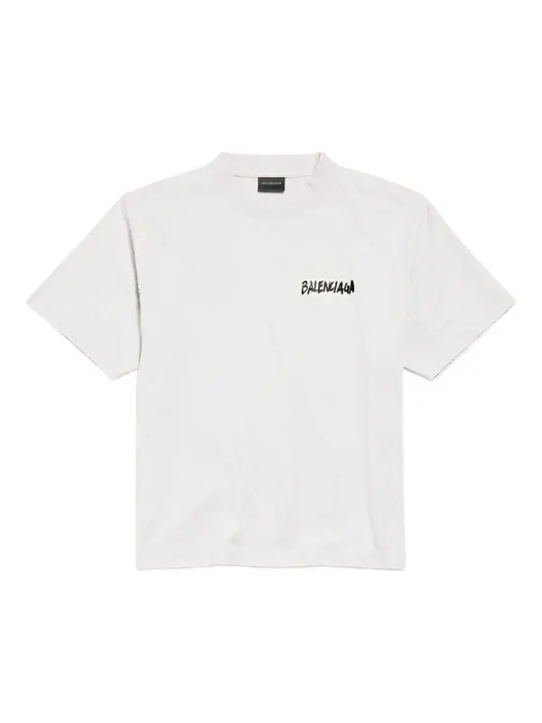 Balenciaga Masking Tape T-shirt - Multicolor