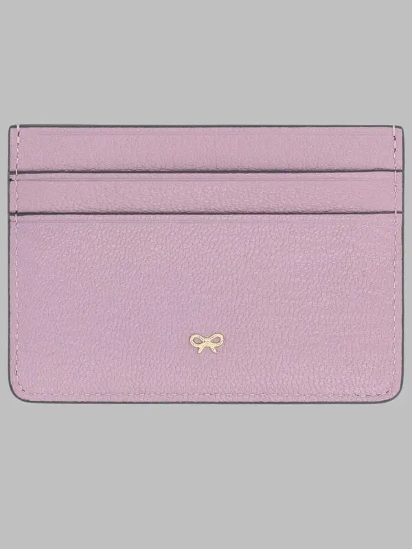 ANYA HINDMARCH Goatskin Card Holder - Purple