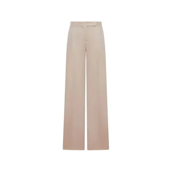 Max Mara Neutrals Trousers Tailored Trousers - Cream