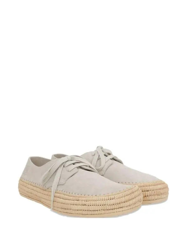 Loewe Rio Suede Canvas Sneakers - Multicolor