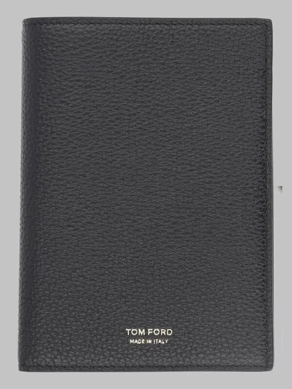 TOM FORD Porta Passaporto In Pelle - Black