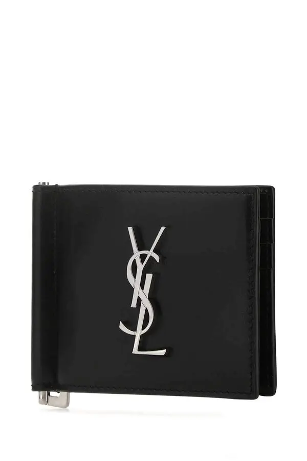 Saint Laurent Leather Card Holder