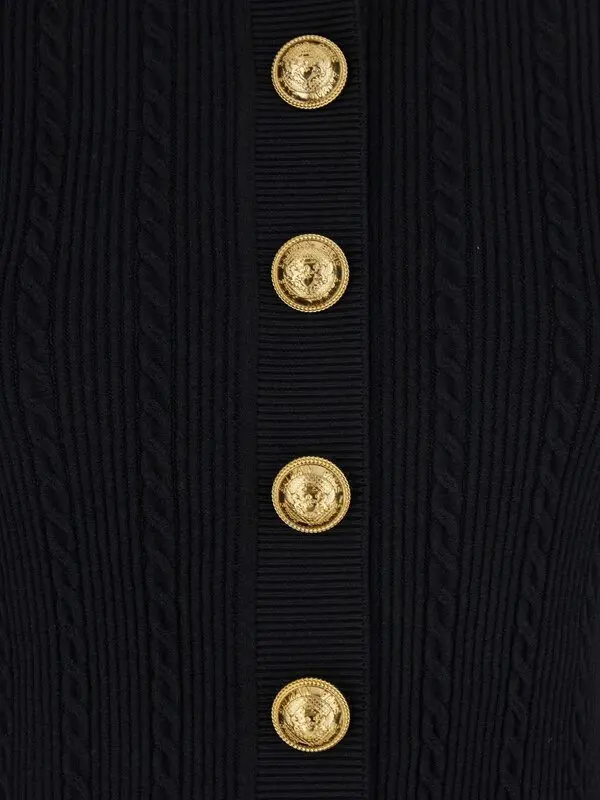 Balmain Crewneck Cardigan