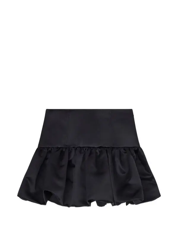 GANNI Satin Mini Skirt