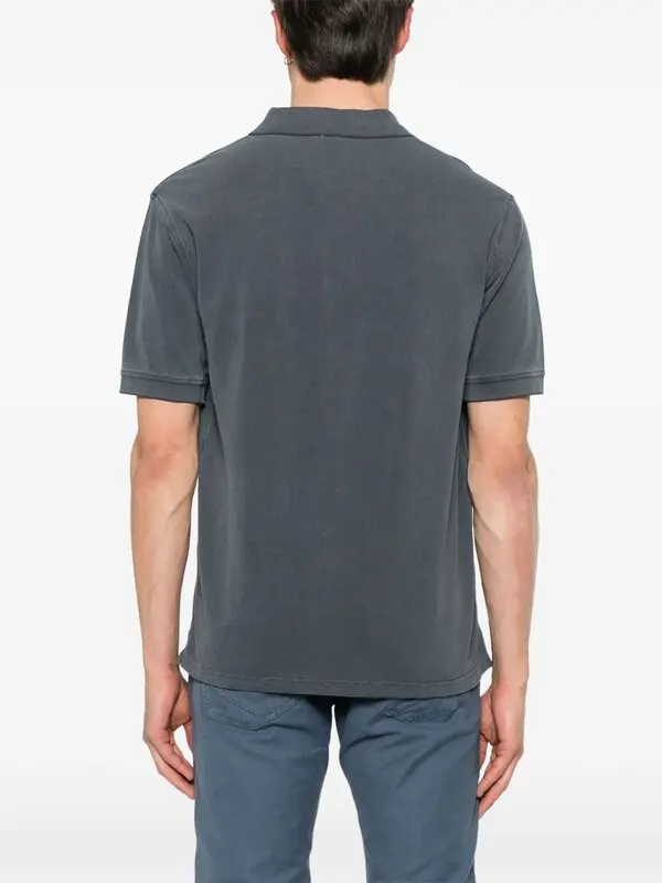 Herno Logo Cotton Polo Shirt